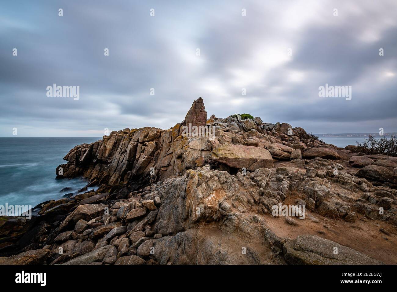Lovers Point Park at Dawn Stock Photo - Alamy