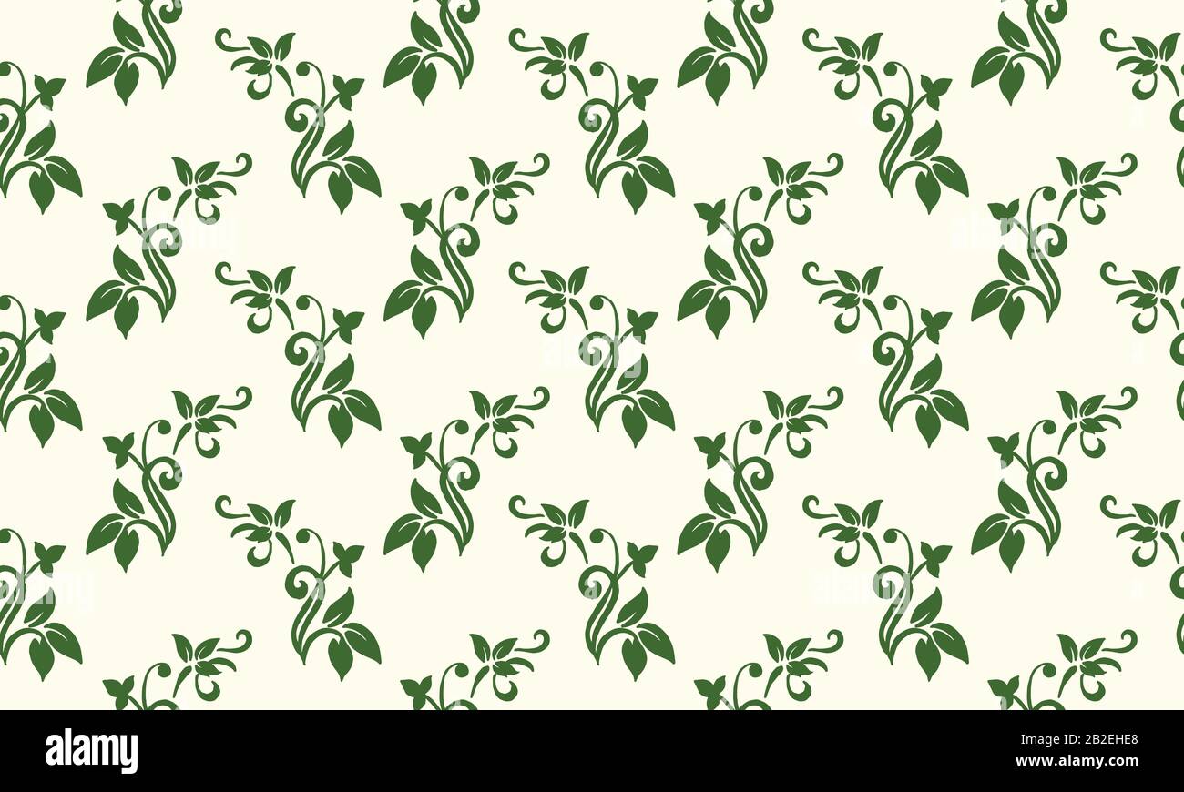 Unique shape of Botanical leaf, with floral pattern background design ...