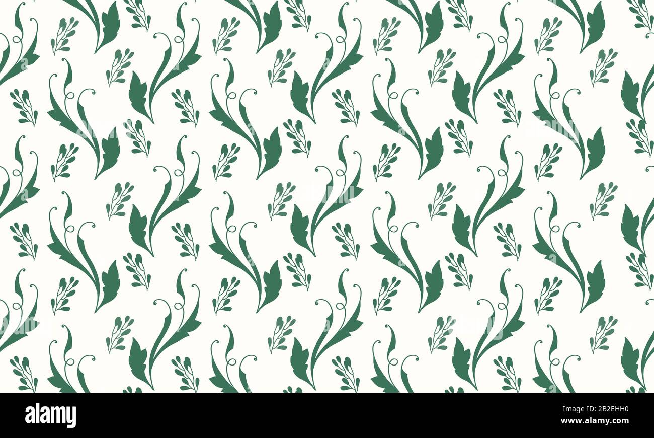 Botanical leaf design, with modern flower pattern background design ...