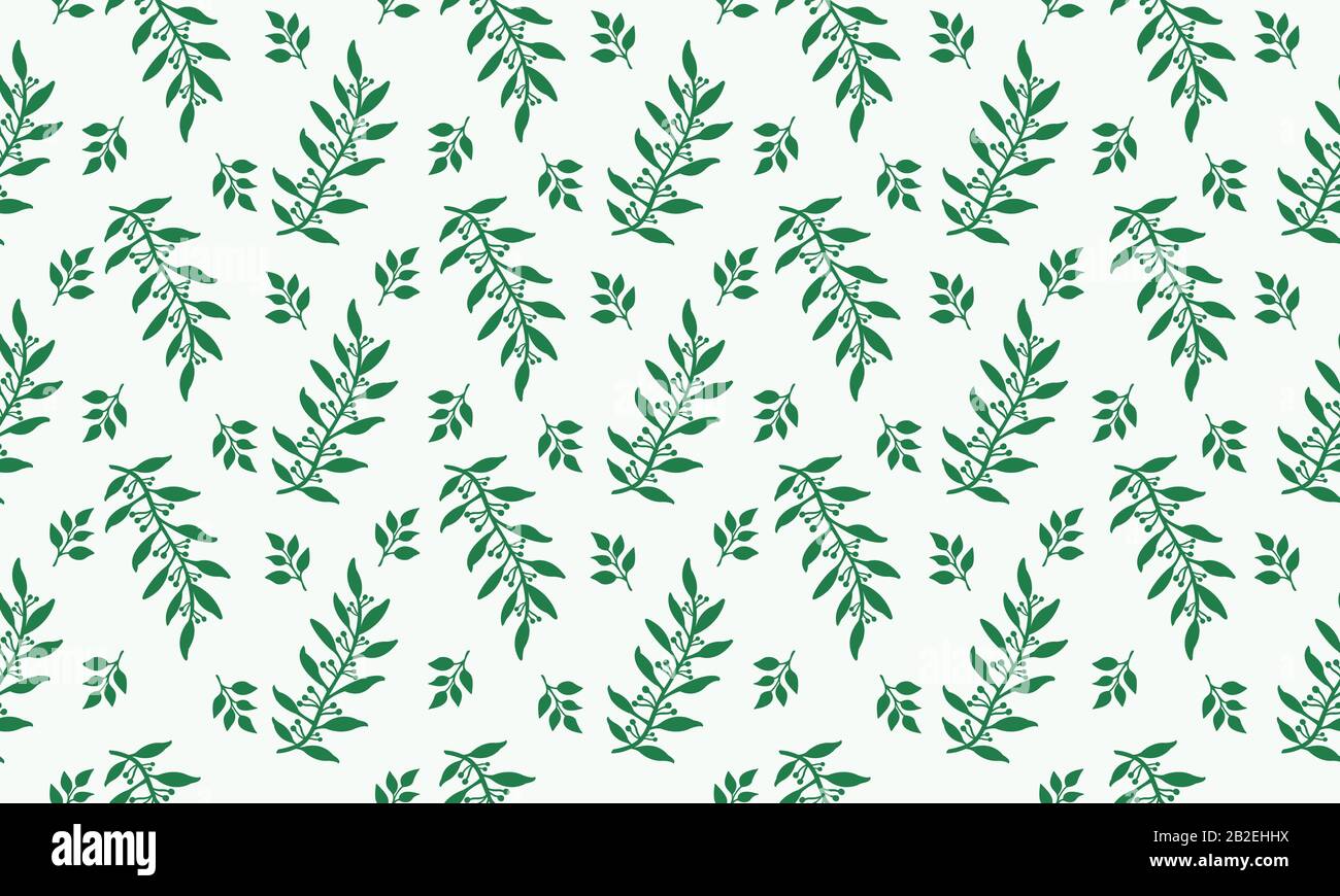 Unique shape of Botanical leaf, with floral pattern background design ...