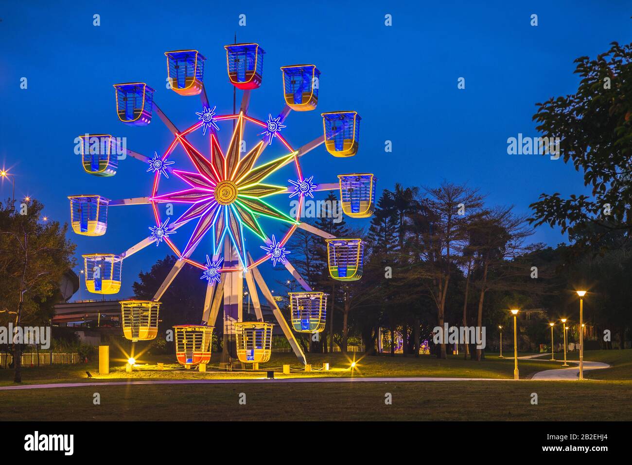 Yuanshan Natural Landscape Park in taipei, taiwan Stock Photo - Alamy