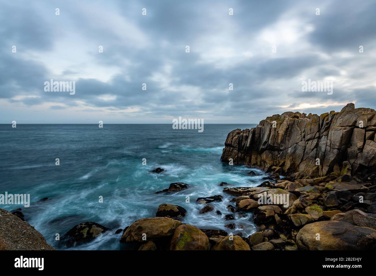 Lovers Point Park at Dawn Stock Photo - Alamy