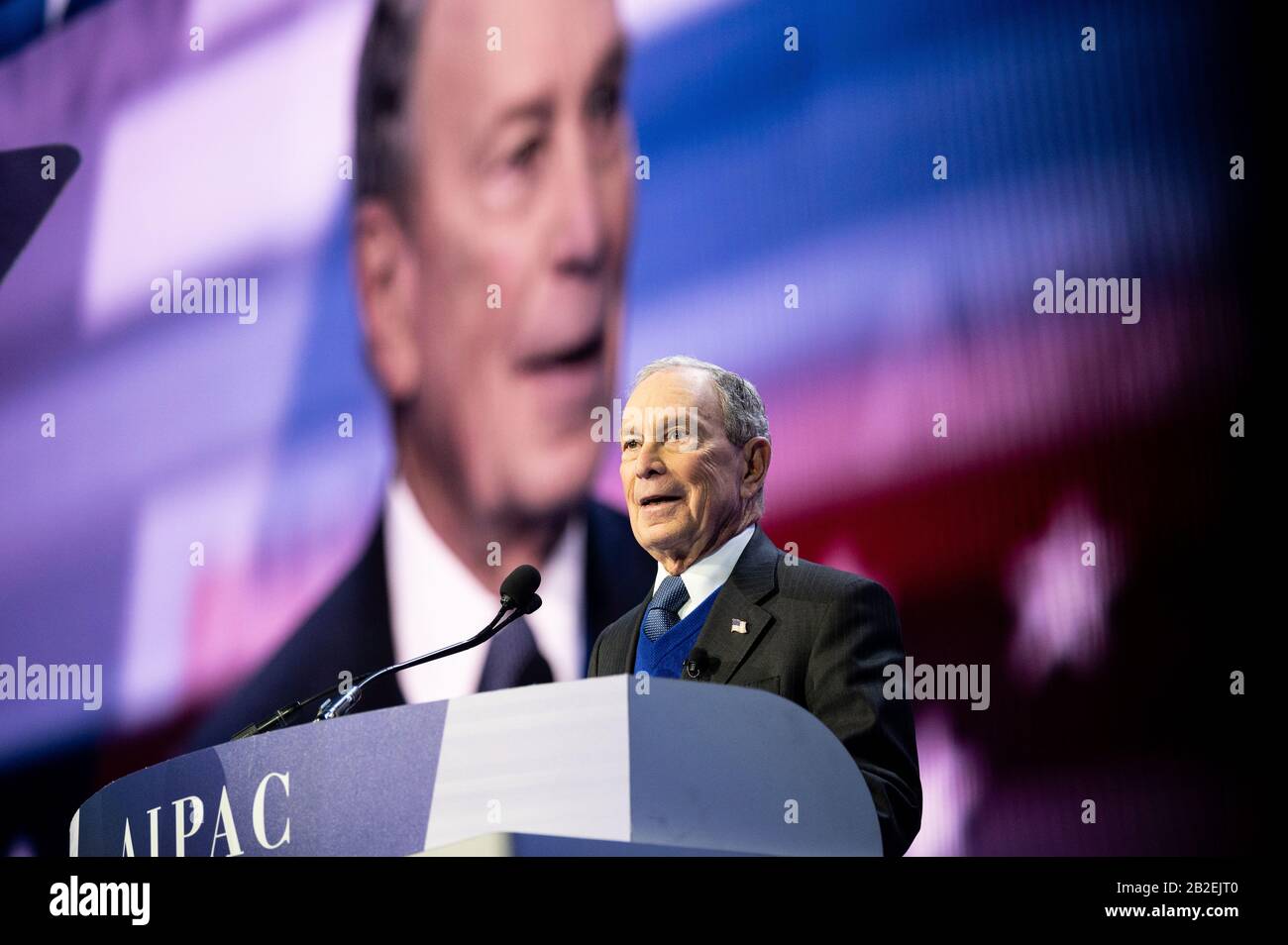 Washington, United States. 02nd Mar, 2020. Former New York City Mayor ...