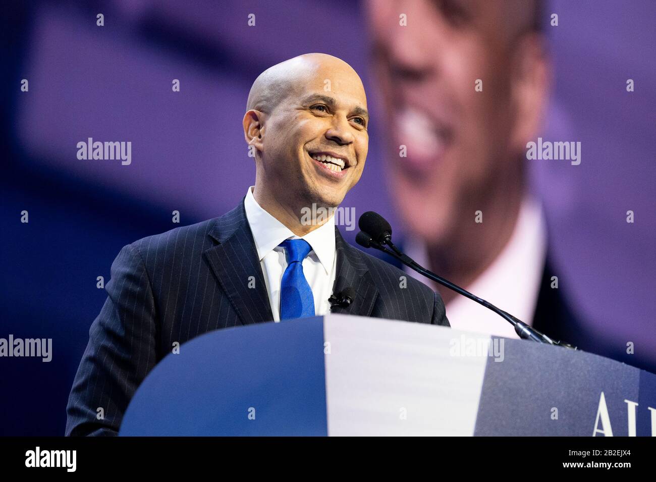 Washington, United States. 02nd Mar, 2020. U.S. Senator Cory Booker (D ...