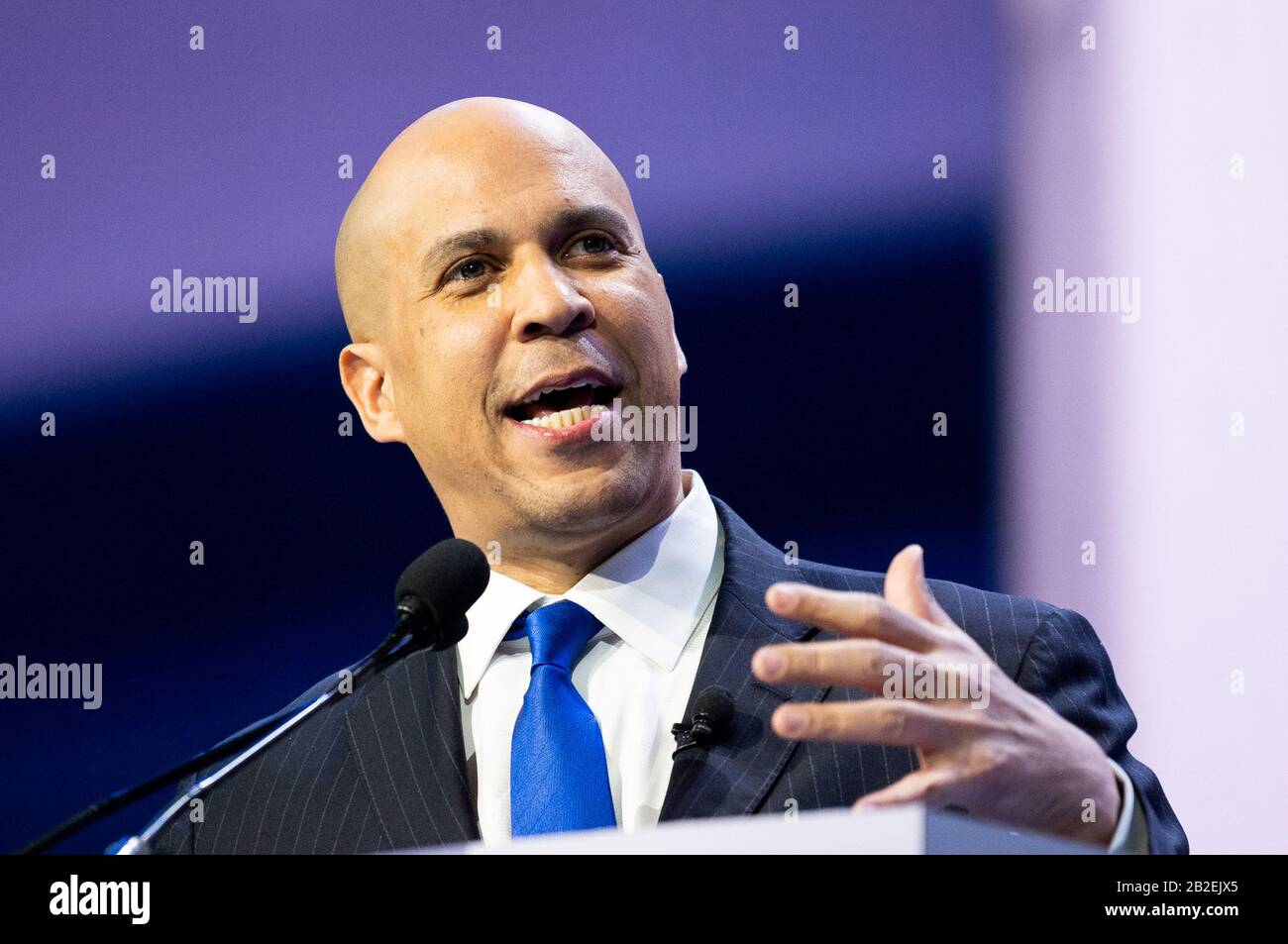 Washington, United States. 02nd Mar, 2020. U.S. Senator Cory Booker (D ...