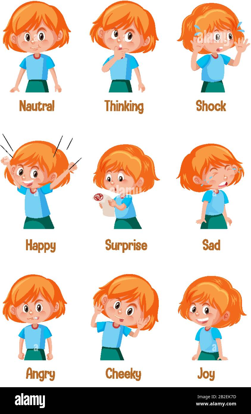 Child cheeky smile Stock Vector Images - Alamy