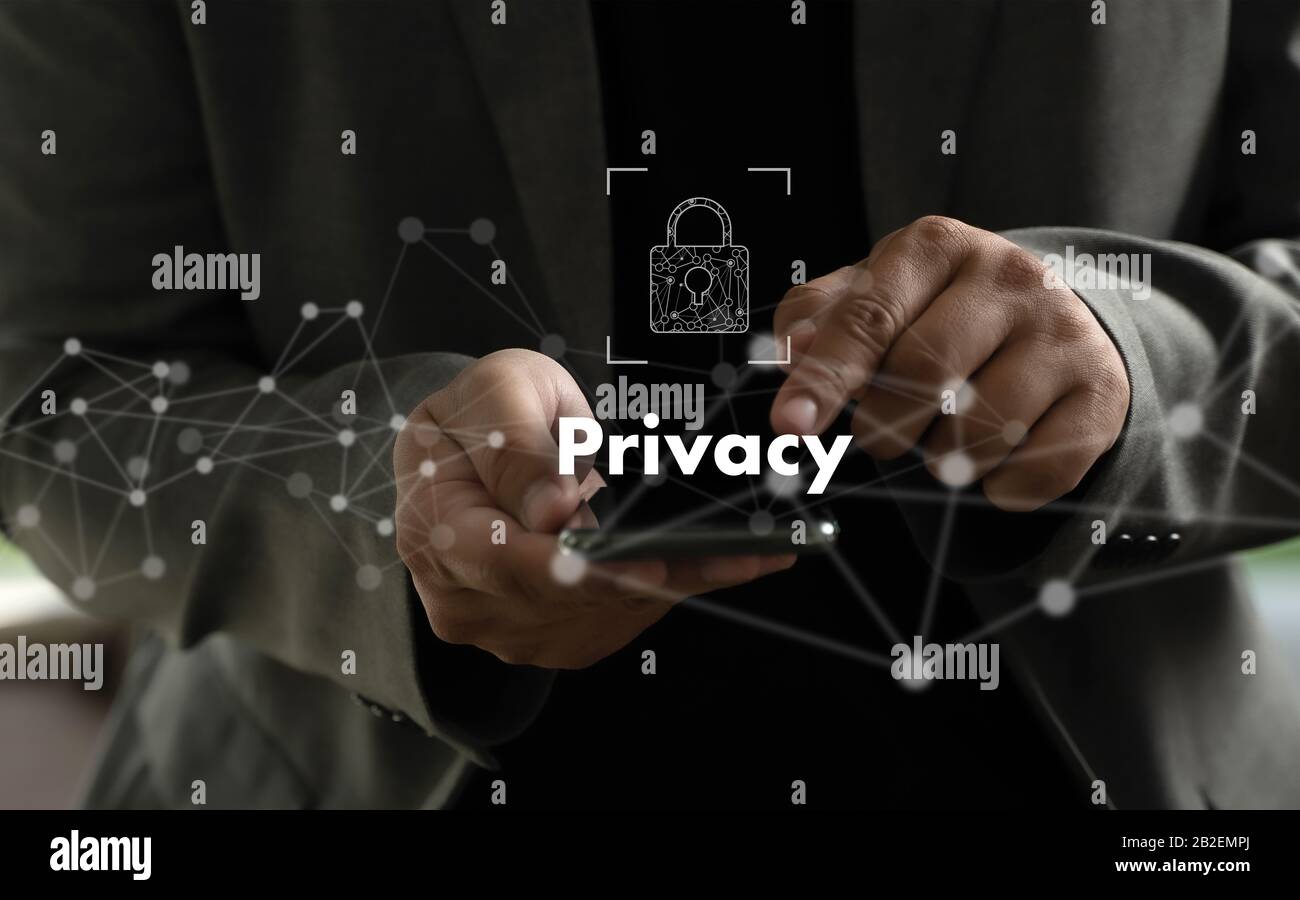 Privacy Access Identification Password Passcode and Privacy Stock Photo ...