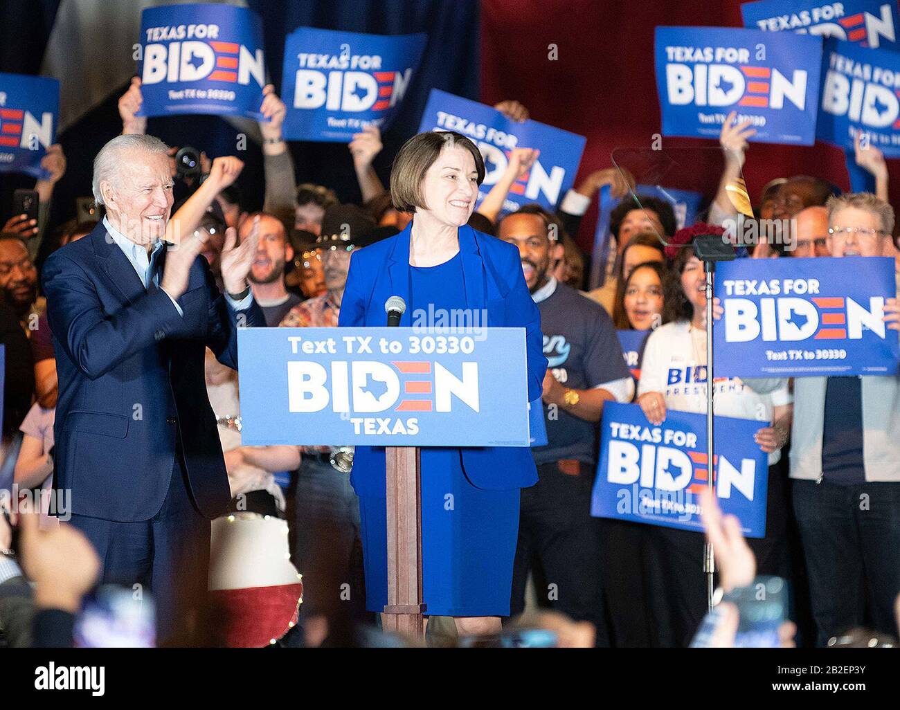 Amy klobuchar with joe biden hi-res stock photography and images - Alamy