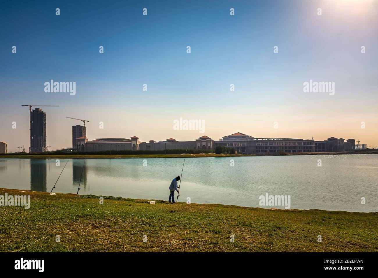 Morning view near Khobar park area Saudi Arabia Stock Photo - Alamy