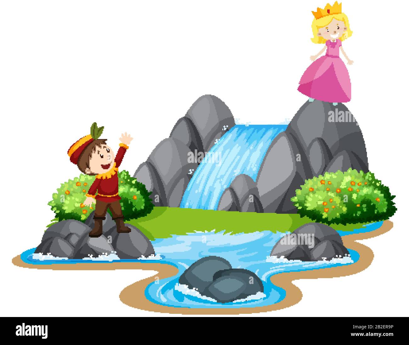 Princess river Stock Vector Images - Alamy