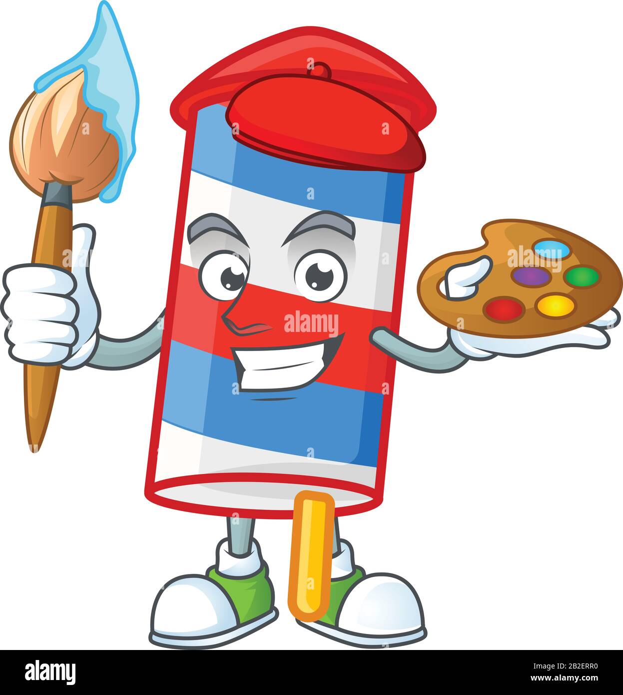 American artist and inventor Stock Vector Images - Alamy