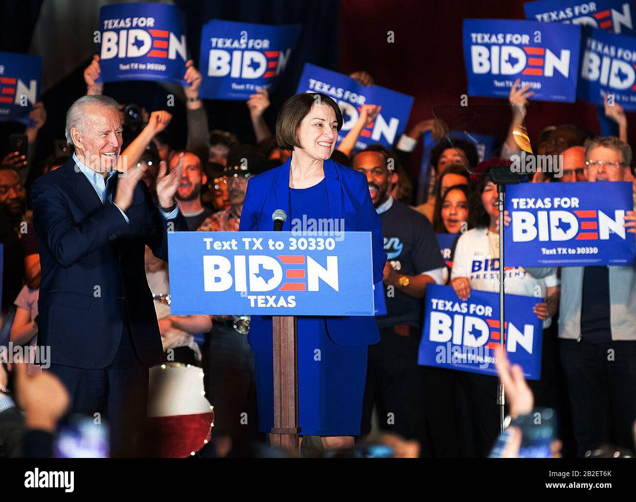 Amy klobuchar with joe biden hi-res stock photography and images - Alamy