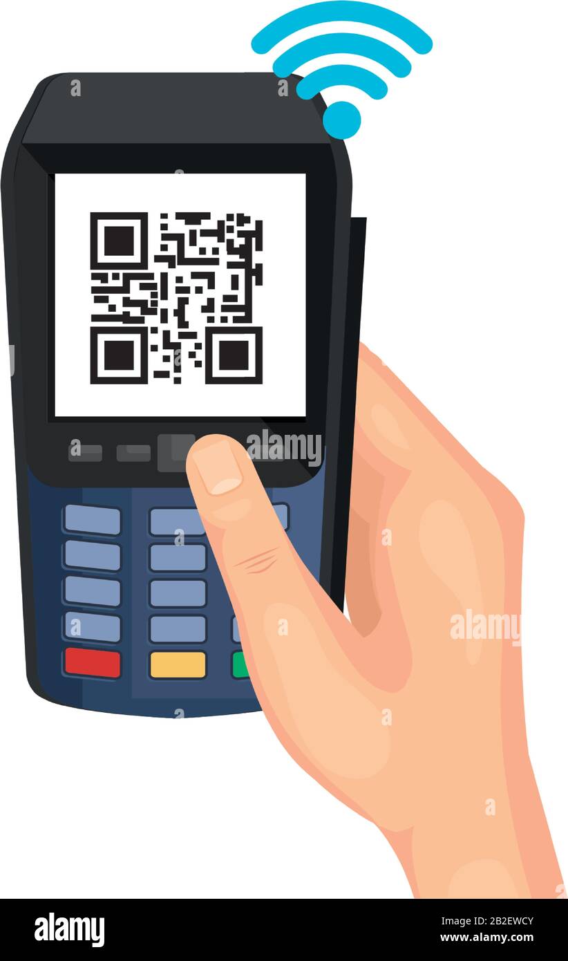qr code inside dataphone vector design Stock Vector Image & Art - Alamy qr code inside dataphone vector design Stock Vector Image & Art - Alamy