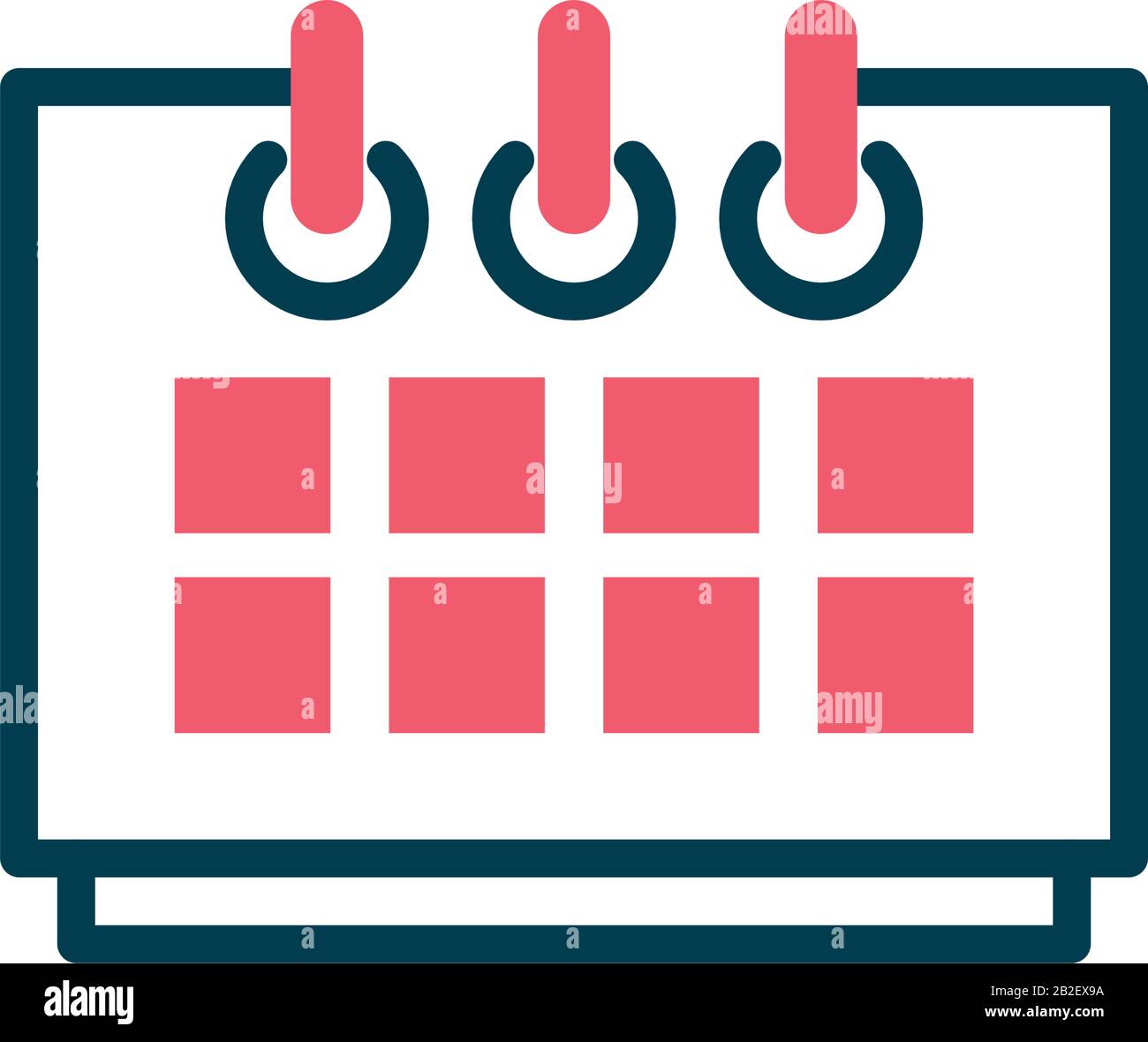 Half day schedule Stock Vector Images - Alamy