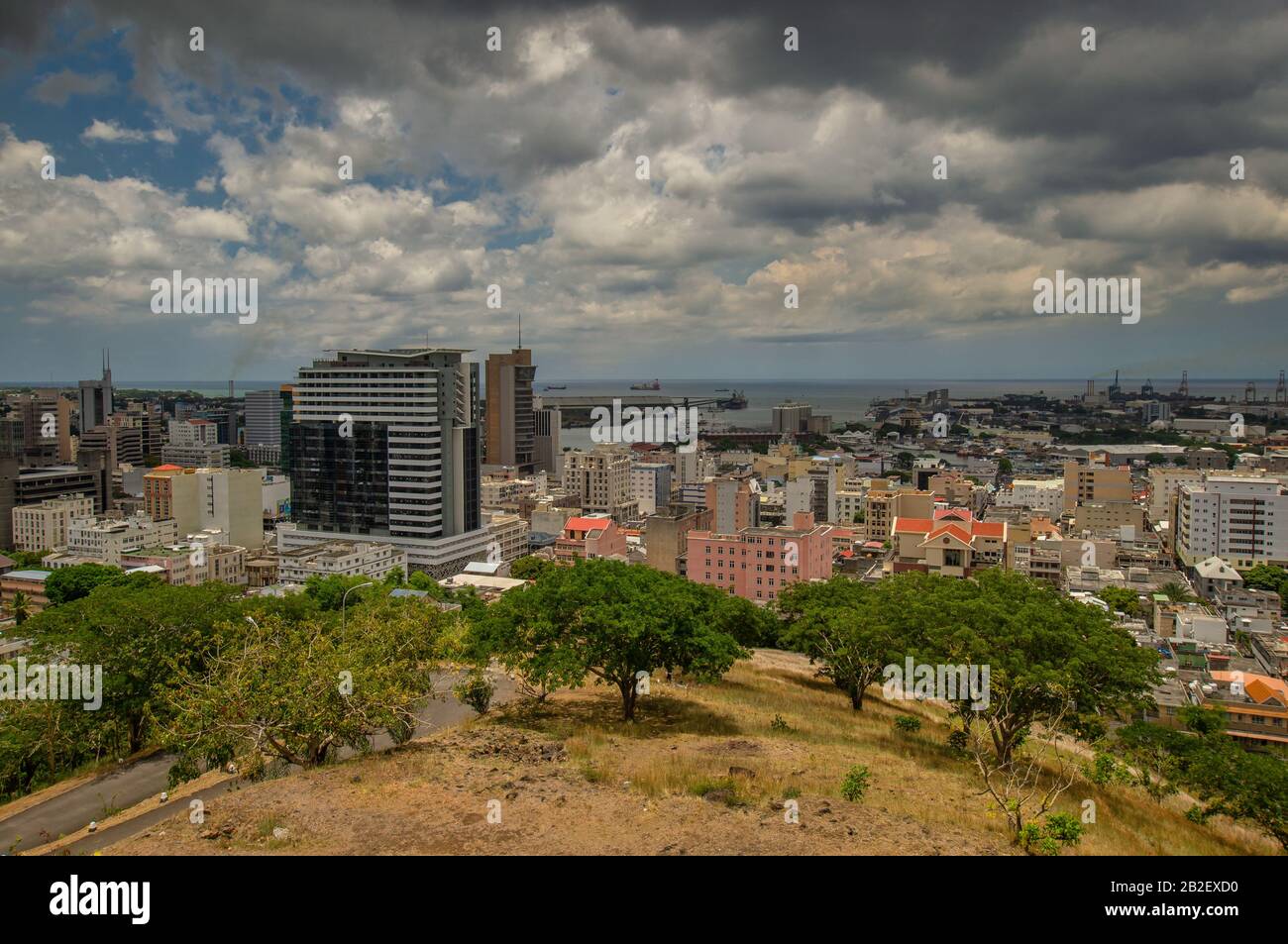 Mauritius port louis skyline hi-res stock photography and images - Alamy