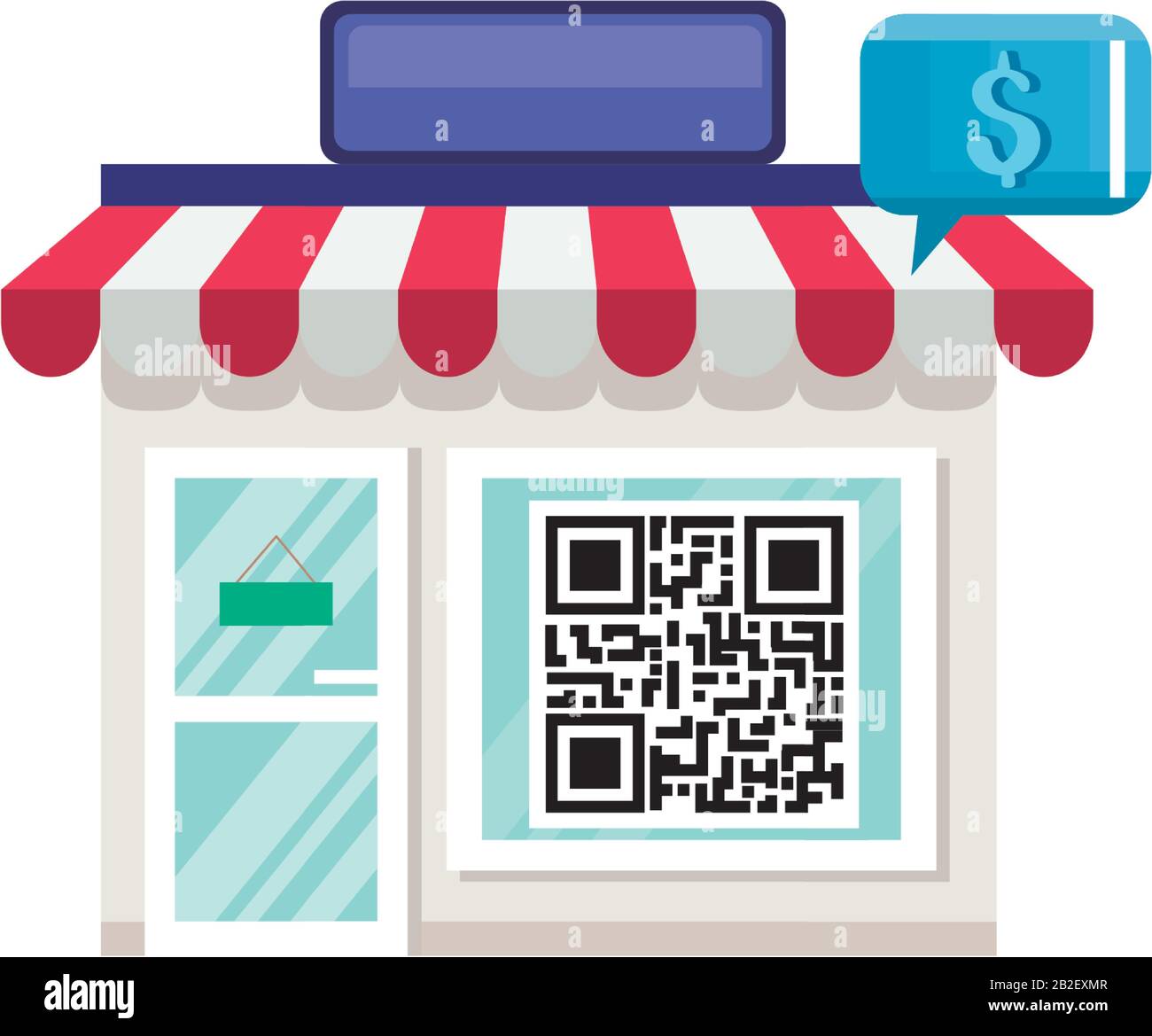 qr code vector design Stock Vector Image & Art - Alamy