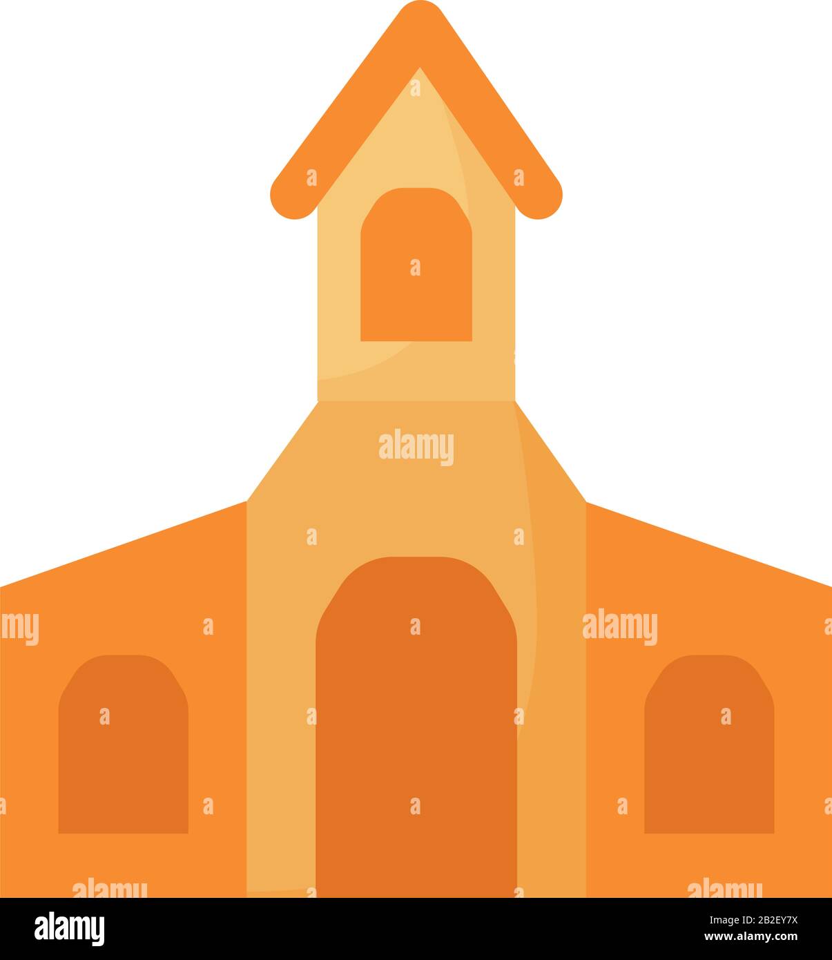 church flat style icon design, Religion culture belief religious faith ...