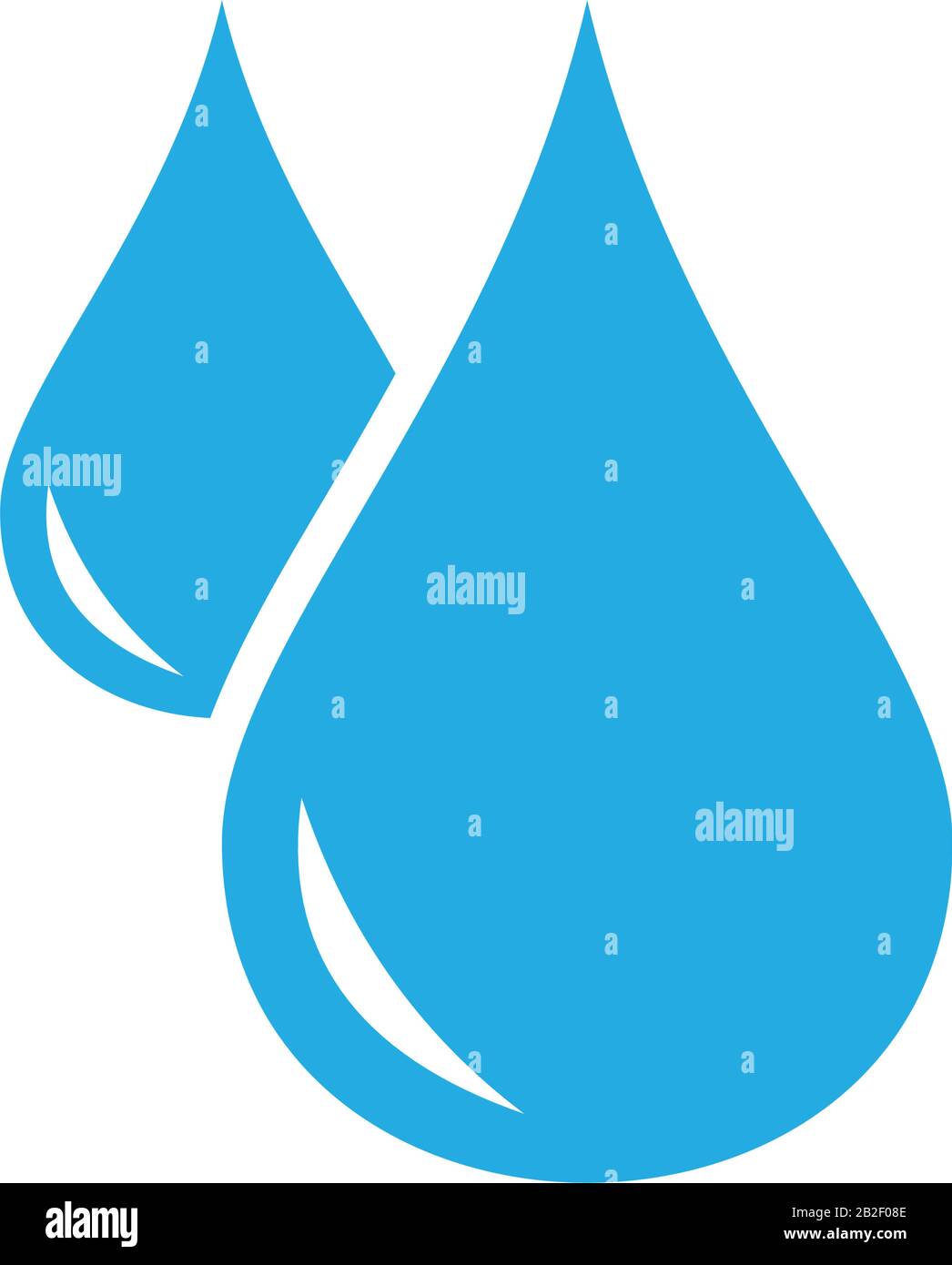 A drop icon template black color editable. A drop icon symbol Flat ...