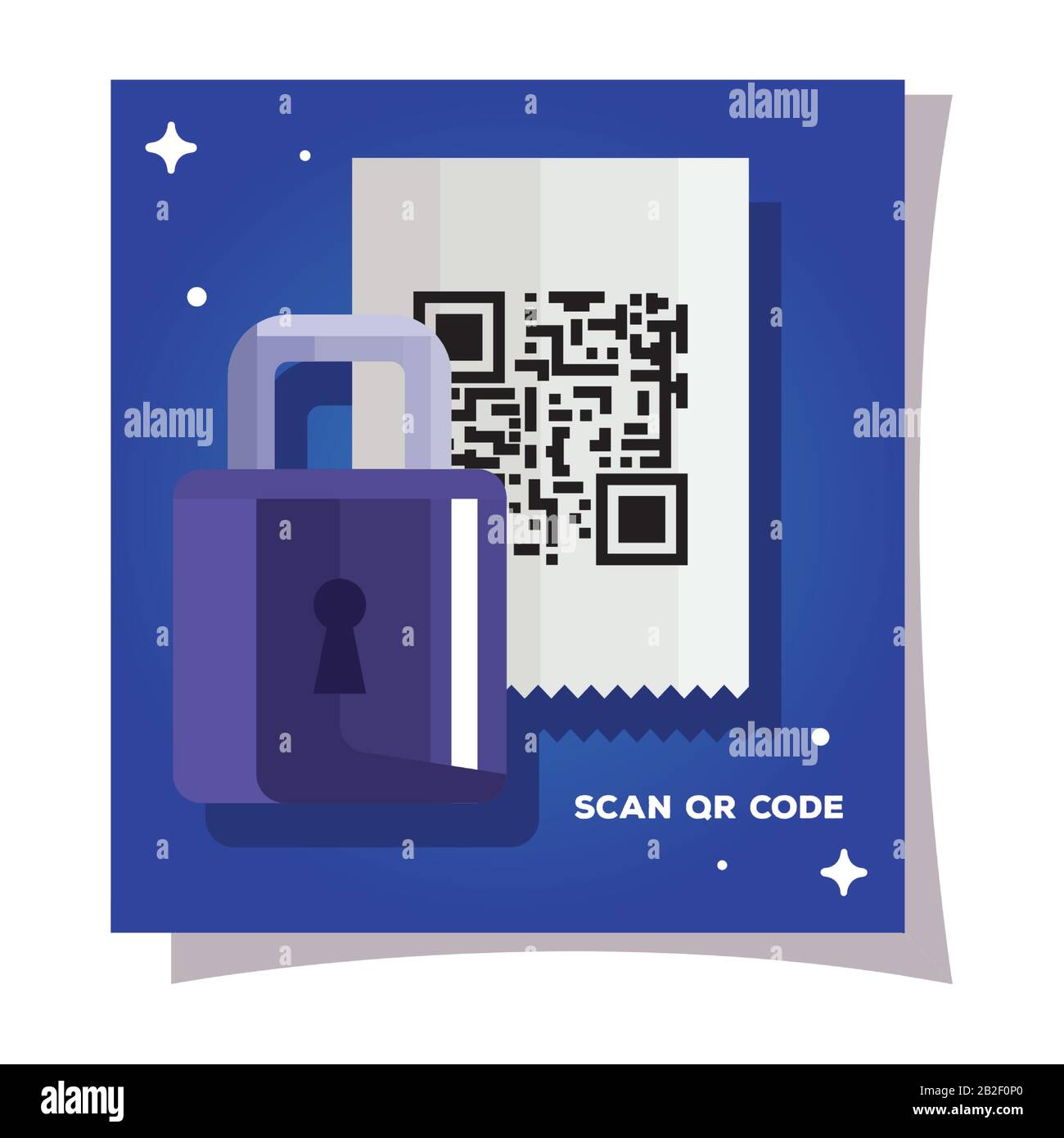 Qr code paper Cut Out Stock Images & Pictures - Alamy