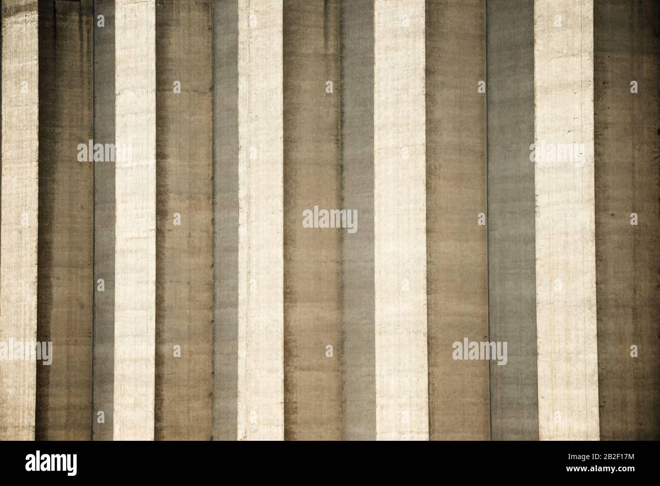 Agricultural building dedicated to the storage of cereal crops Stock ...