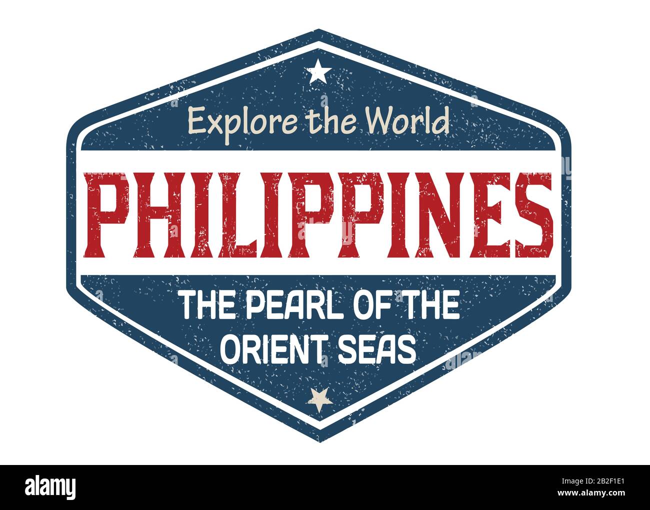 Filipino postage stamp philippines Cut Out Stock Images & Pictures - Alamy