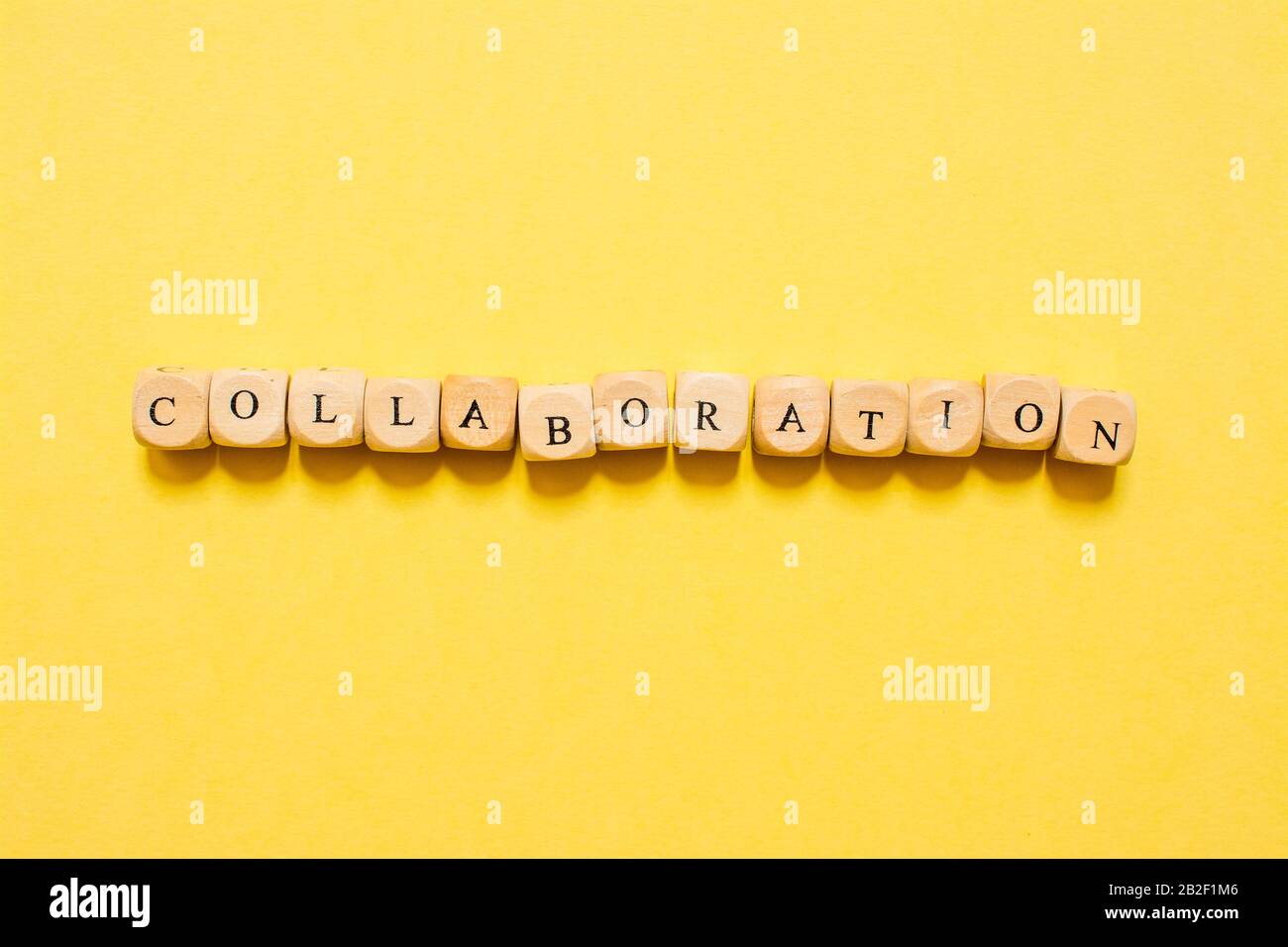 Collaboration word hi-res stock photography and images - Alamy