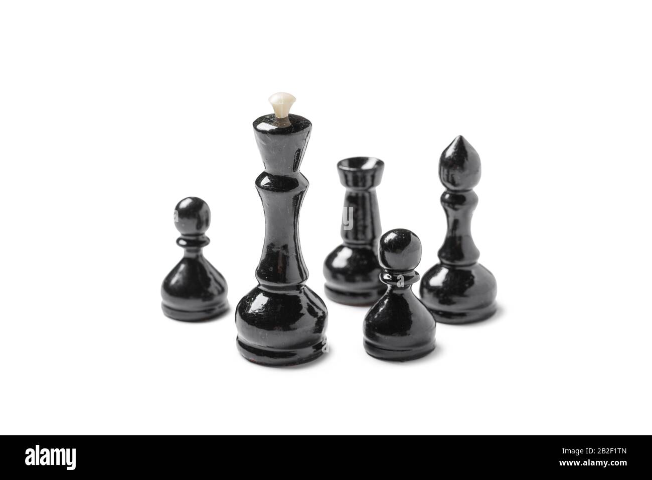 Chess isolated on white background. creative photo Stock Photo - Alamy