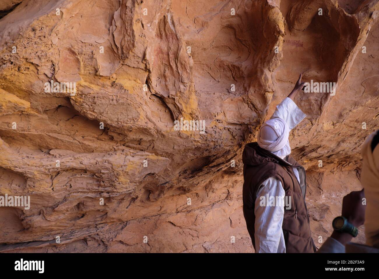 Prehistoric art in Tassili n'Ajjer, Southern Algeria Stock Photo - Alamy