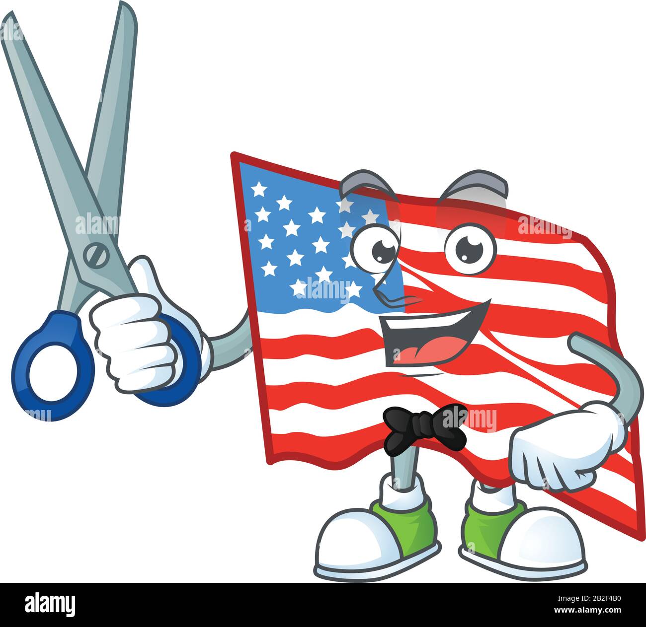 Barber usa flag hi-res stock photography and images - Alamy