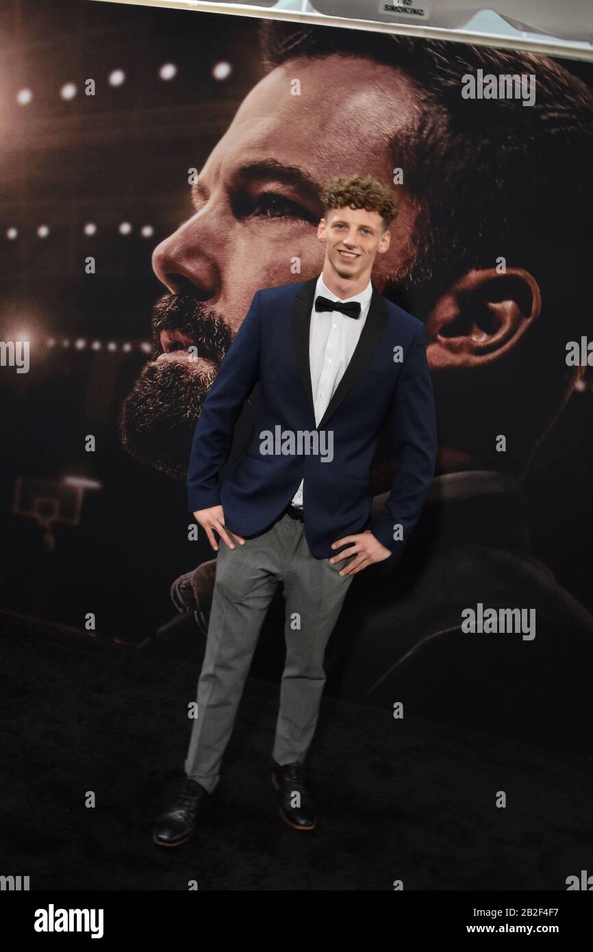 Los Angeles, California, USA 1st March 2020 Actor Tyler O'Malley ...