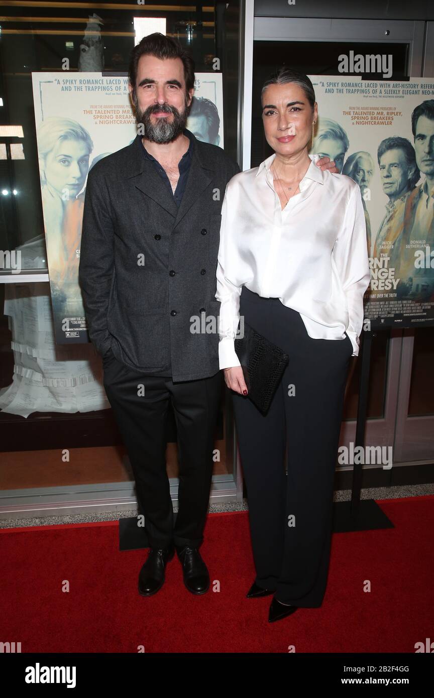 Los Angeles, Ca. 2nd Mar, 2020. Claes Bang, Liz Louis-Jensen, at the LA ...