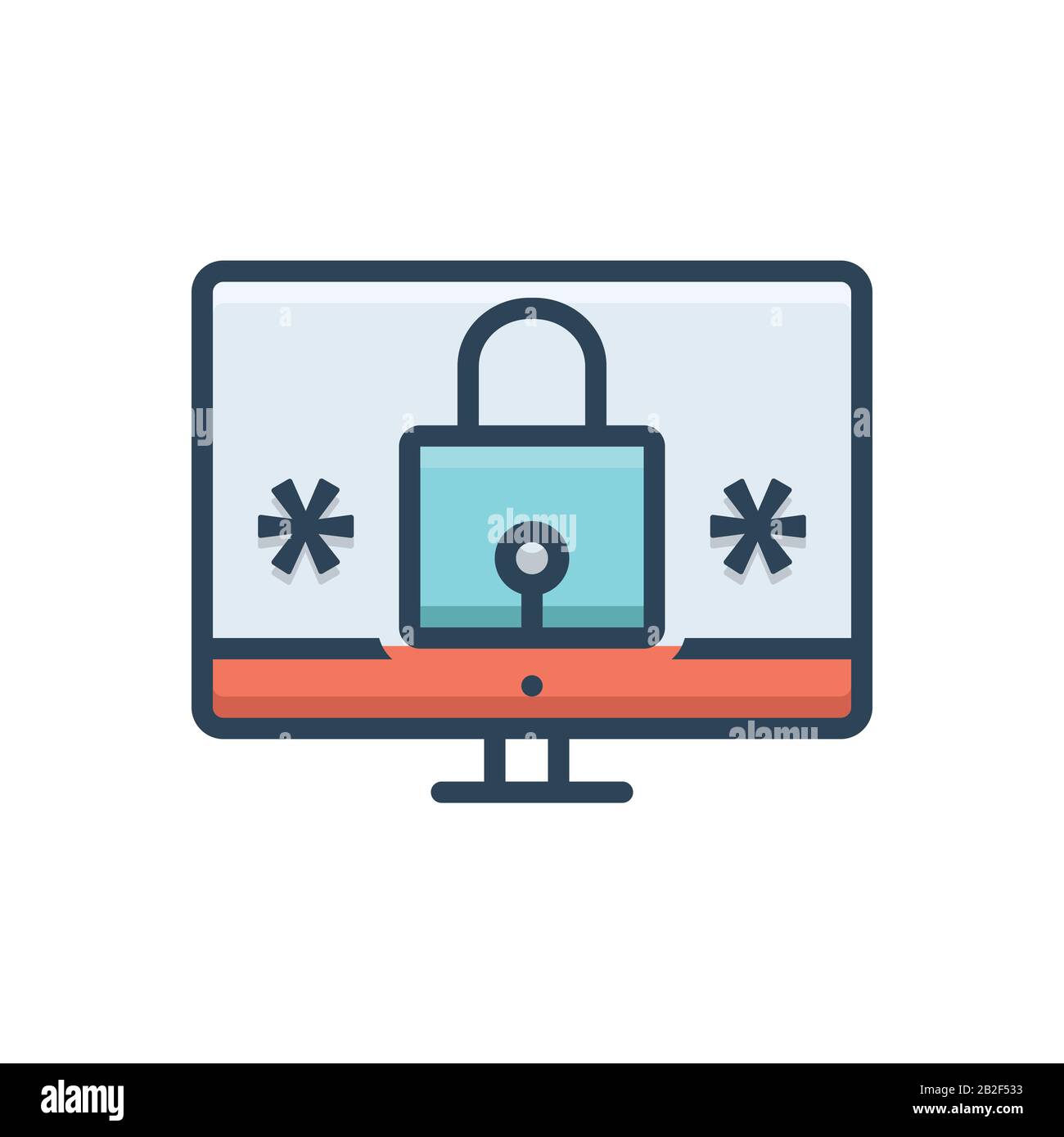 Computer Password Icon
