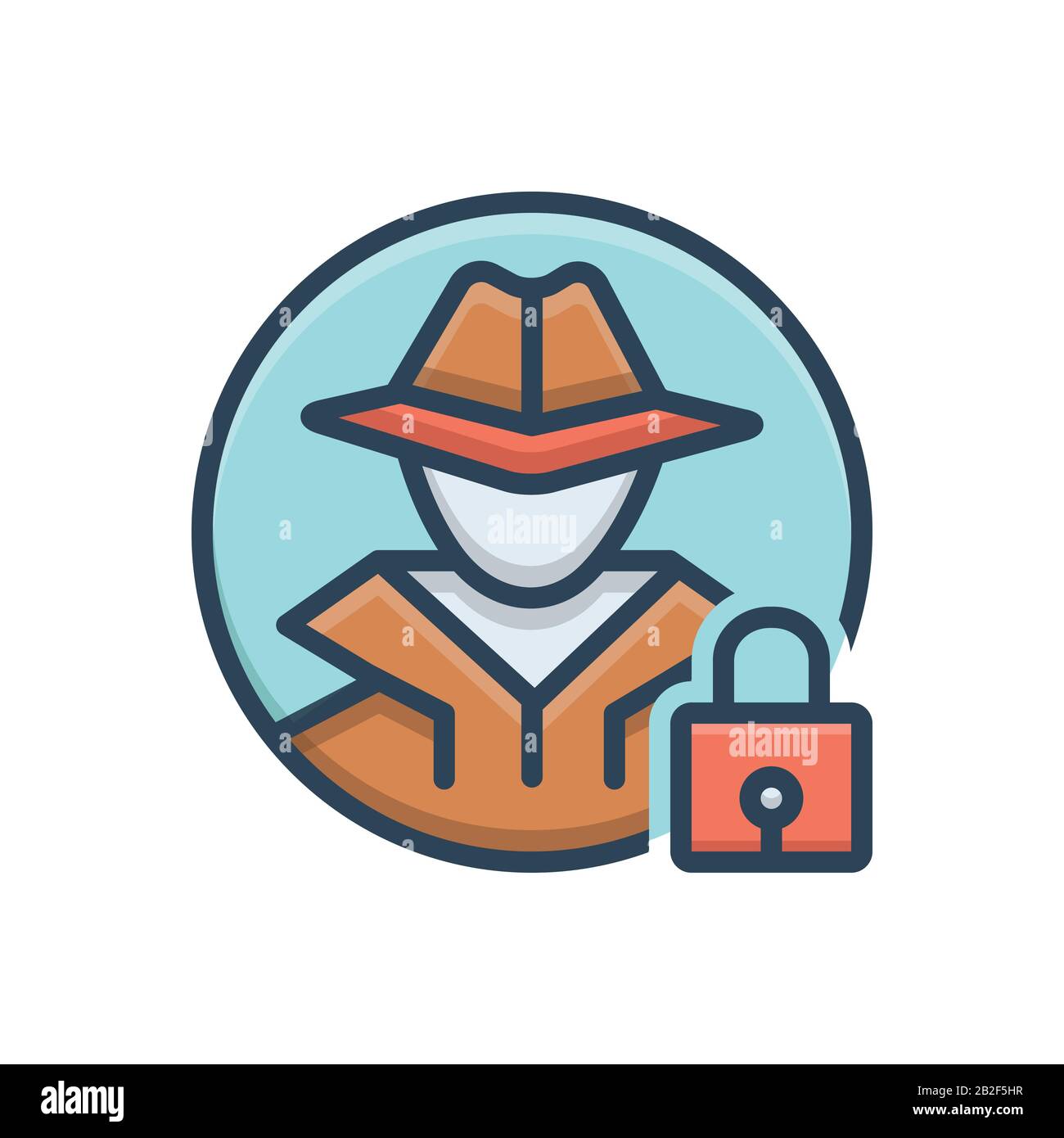 Anti theft icon vector vectors hi-res stock photography and images - Alamy