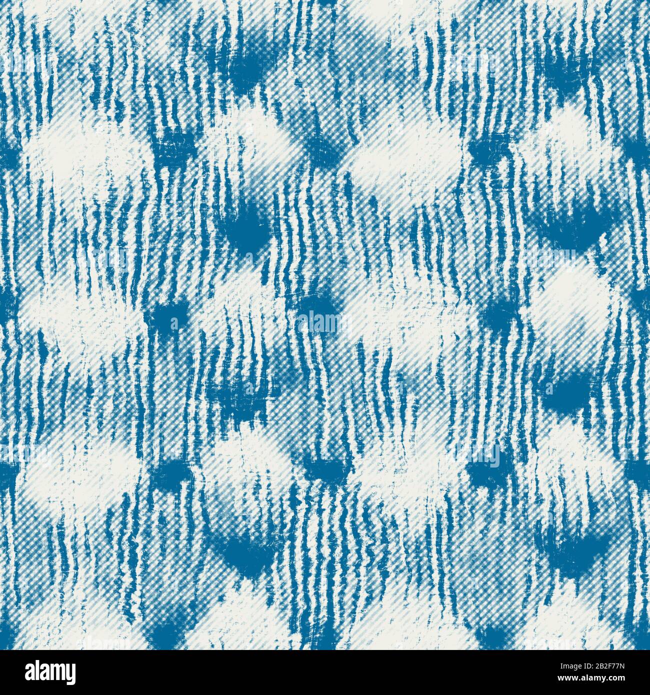 Blue pen ink crosshatch seamless pattern design Stock Photo - Alamy