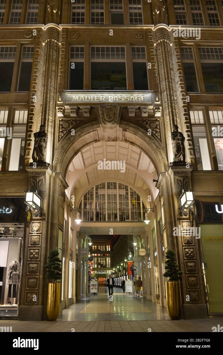 Leipzig maedler passage hi-res stock photography and images - Alamy