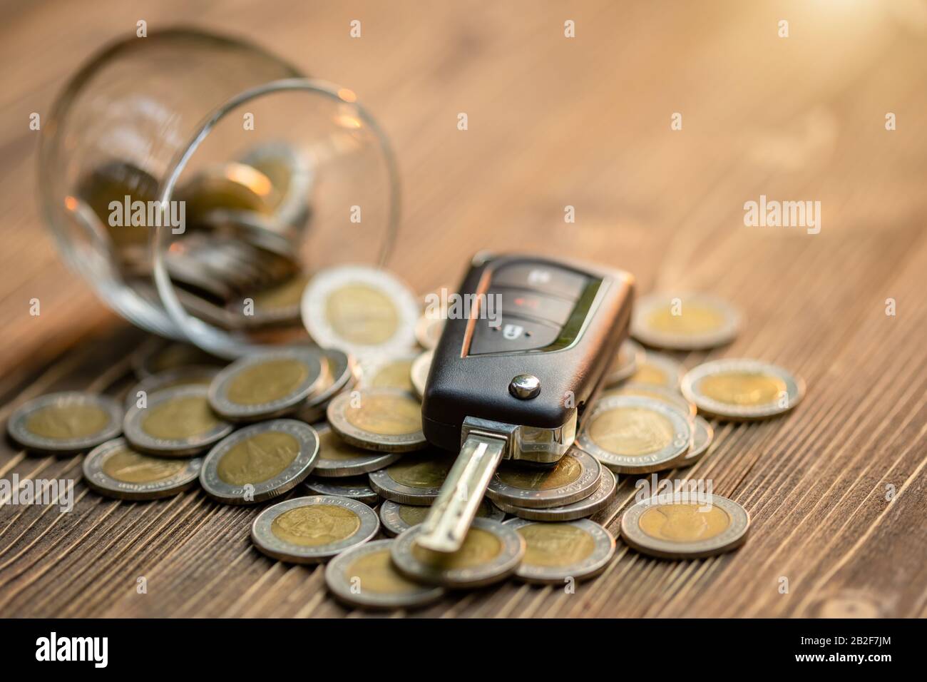 Car remote key table hi-res stock photography and images - Alamy