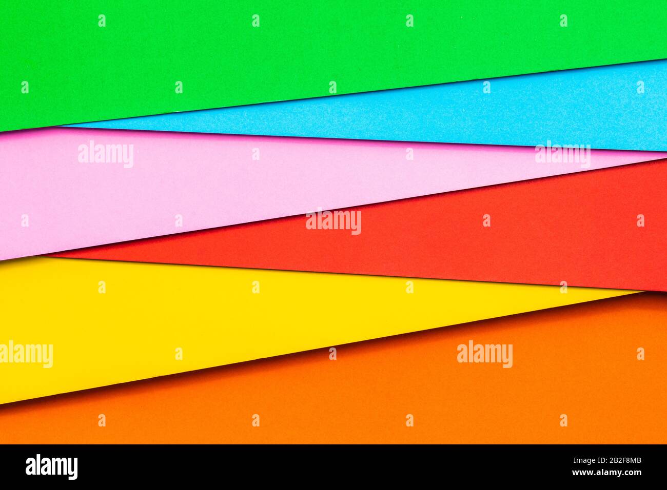 Top view different color of hard paper for design Stock Photo - Alamy