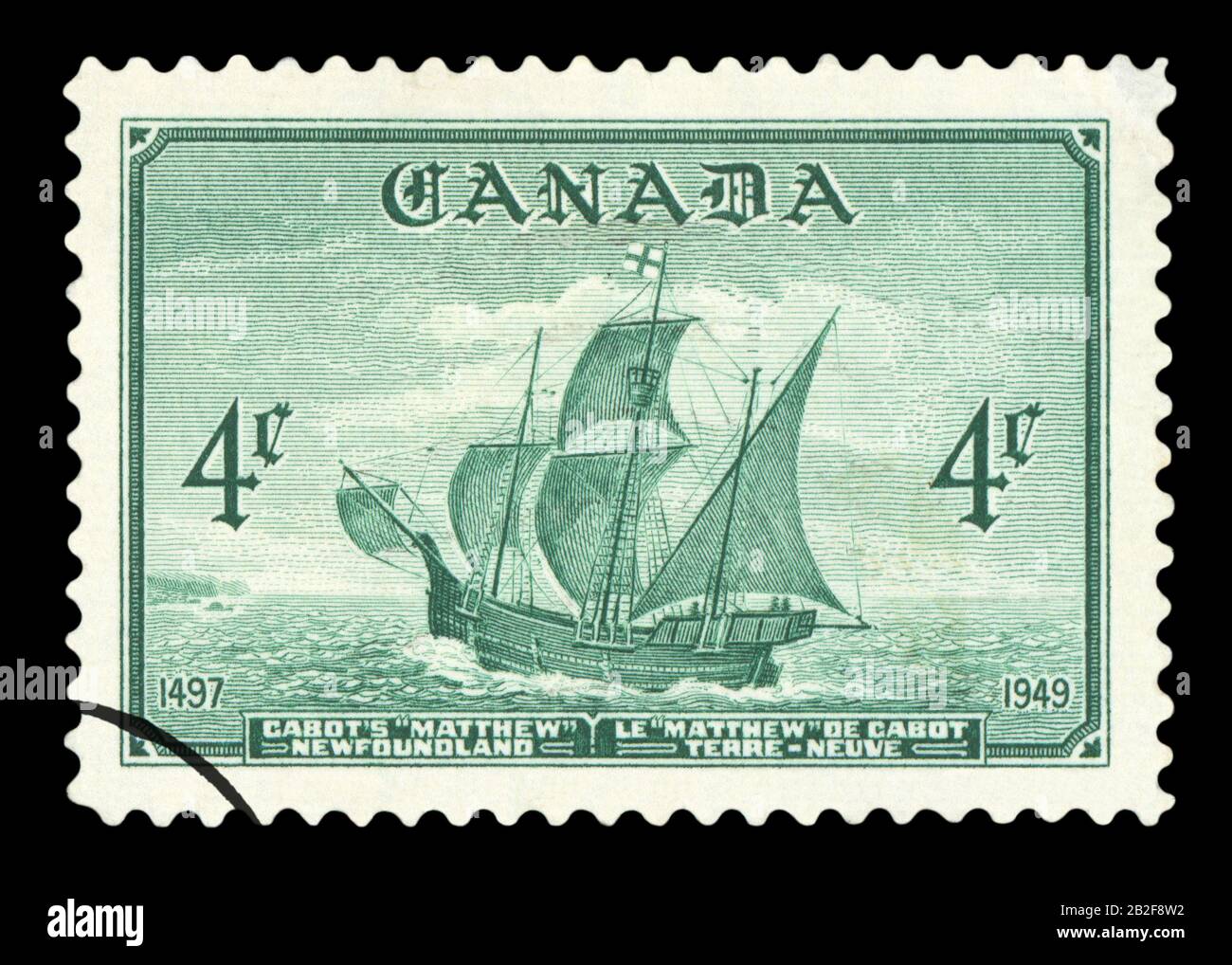 Canada postage stamp architecture hi-res stock photography and images ...