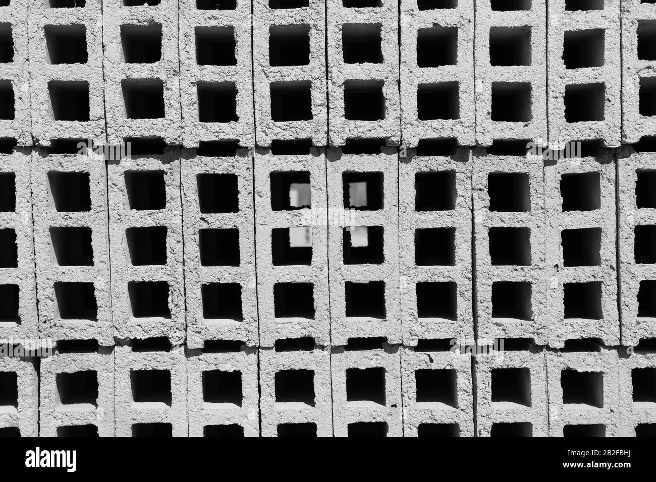 Cement Block Blocks Black and White Stock Photos & Images - Alamy