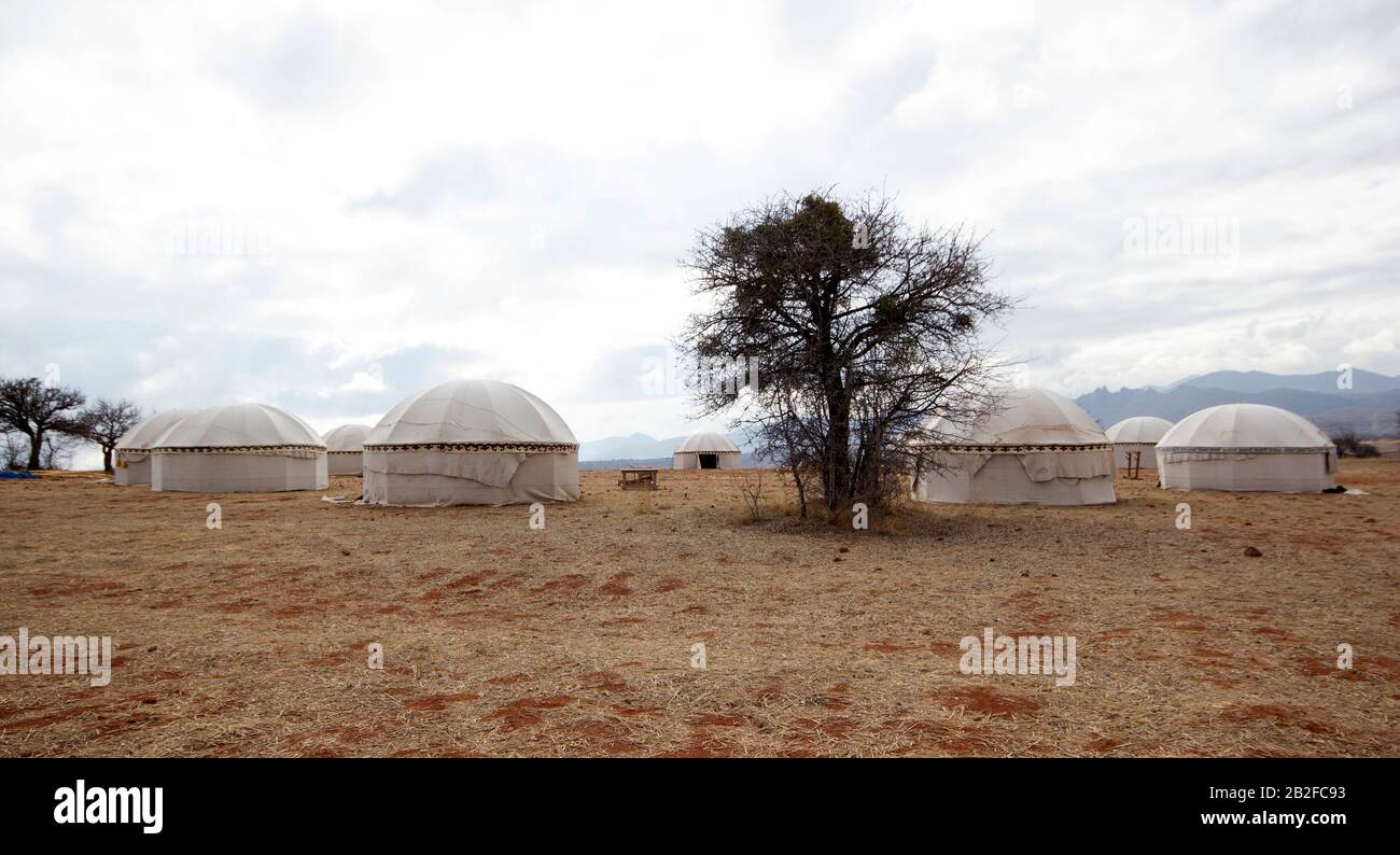 Old Nomadic Turkish Tents. Nomadic People Stock Photo - Alamy