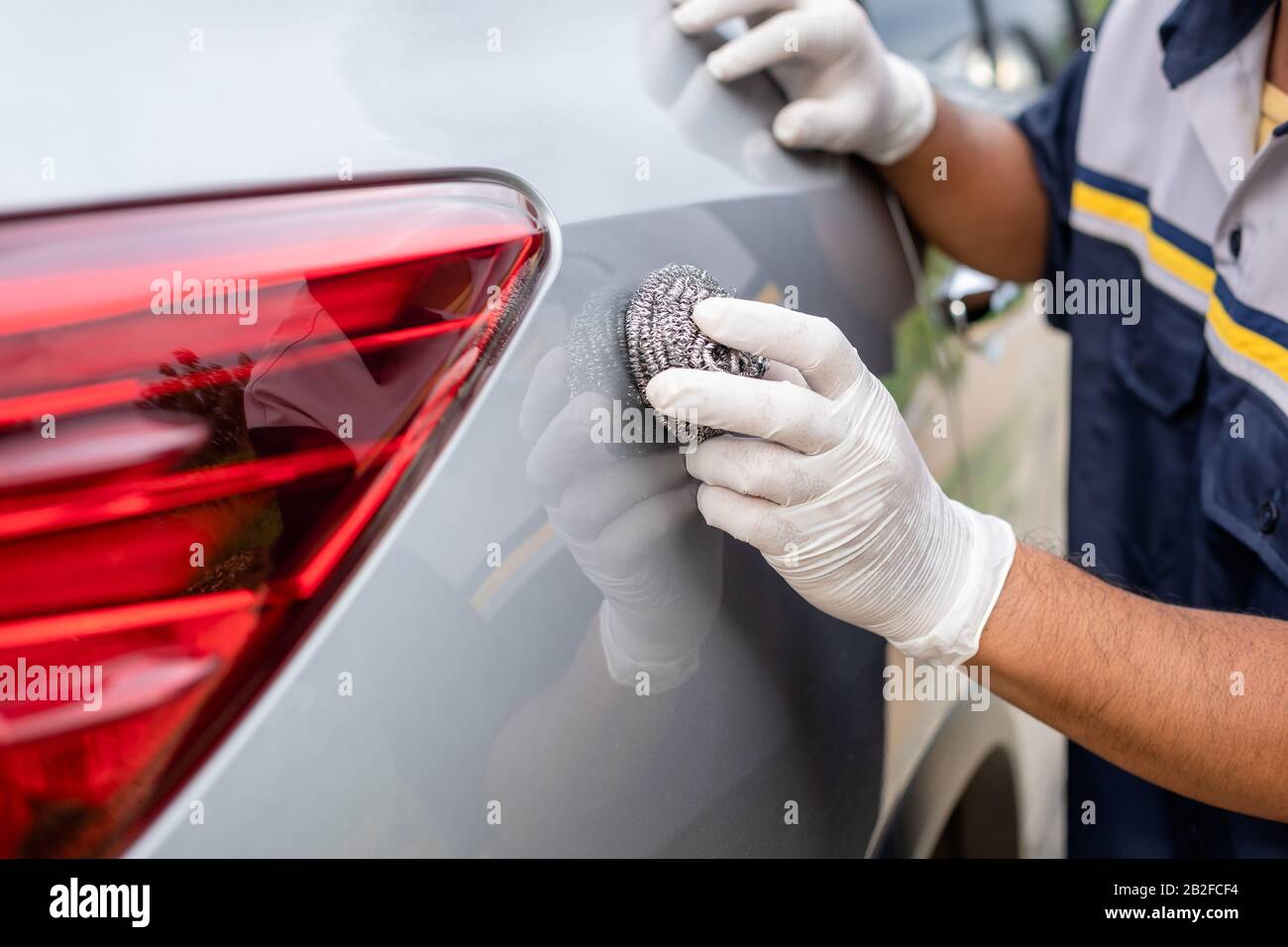 Silver polishing cloth hi-res stock photography and images - Alamy