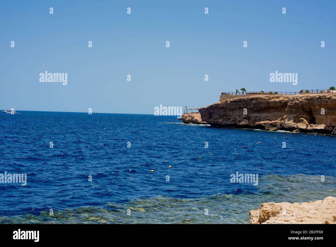 Red sea rocks landscape in Sharm al shaikh Egypt Stock Photo - Alamy