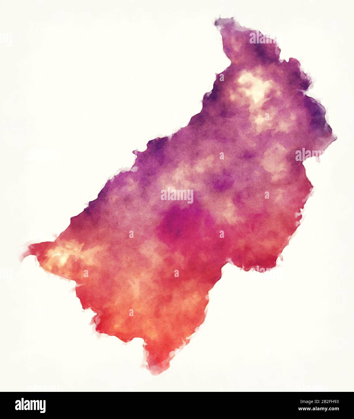 Muchinga Mountains Map