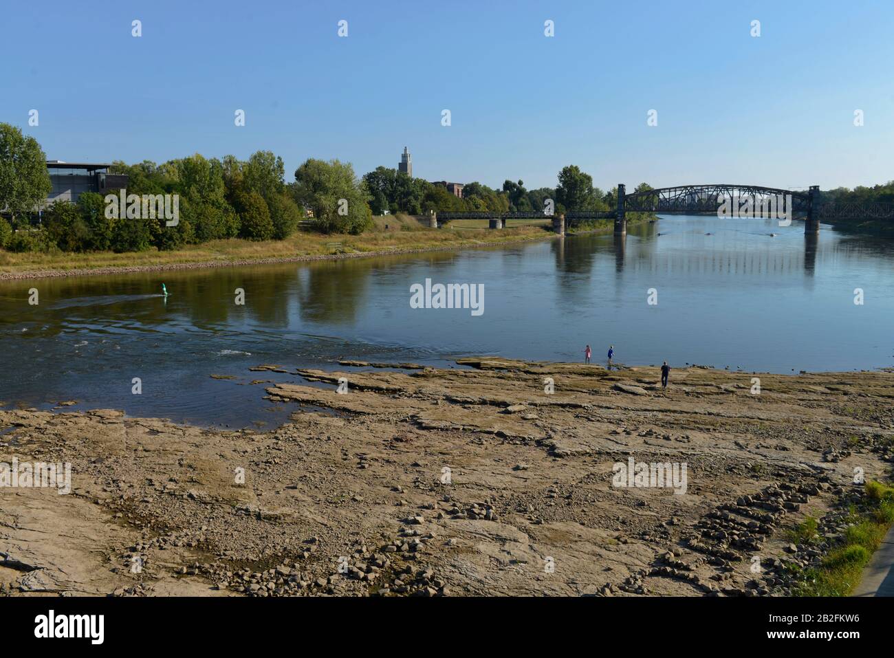 Fluss elbe magdeburg hi-res stock photography and images - Alamy