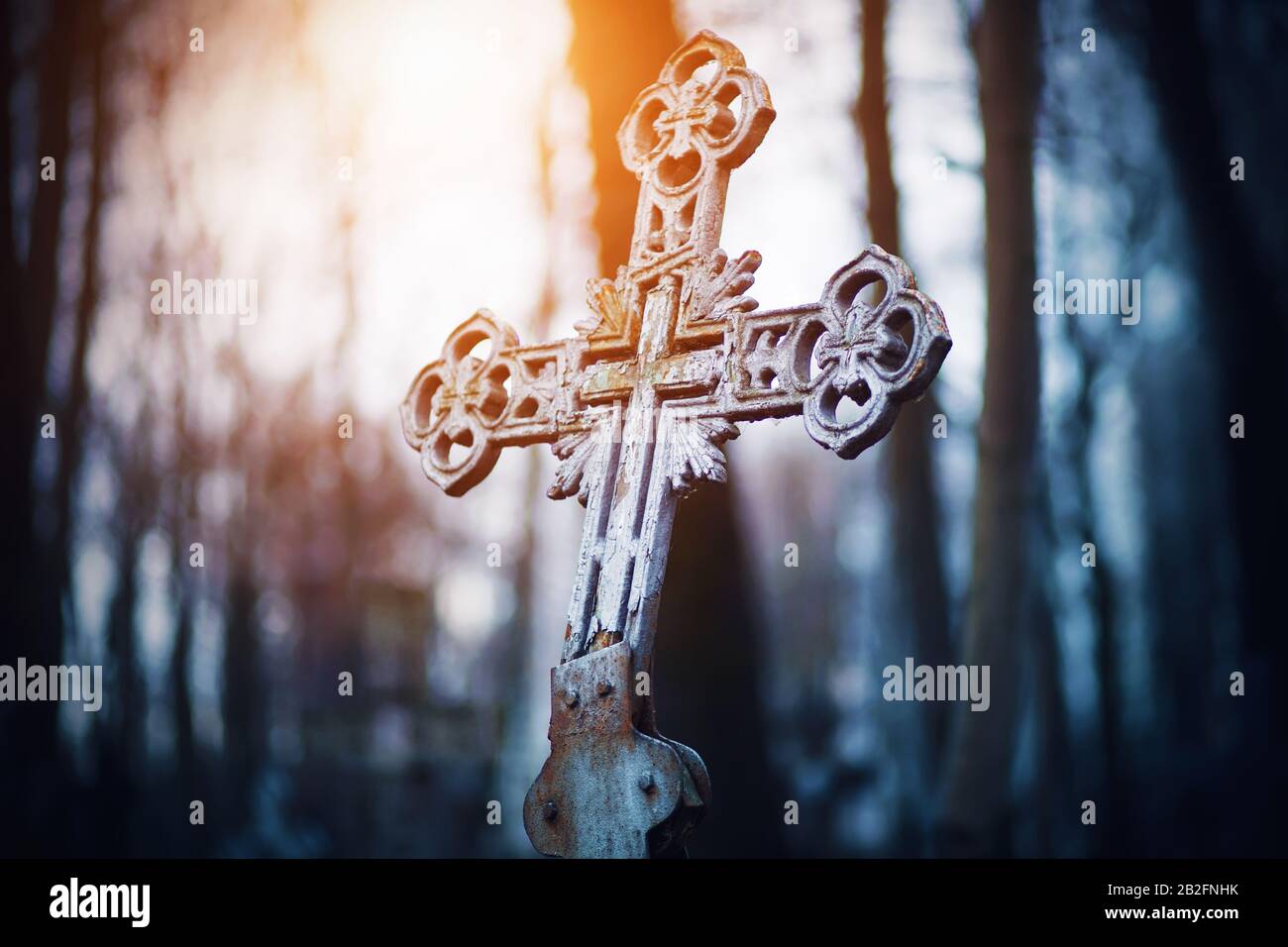 Beautiful metal cross hi-res stock photography and images - Alamy