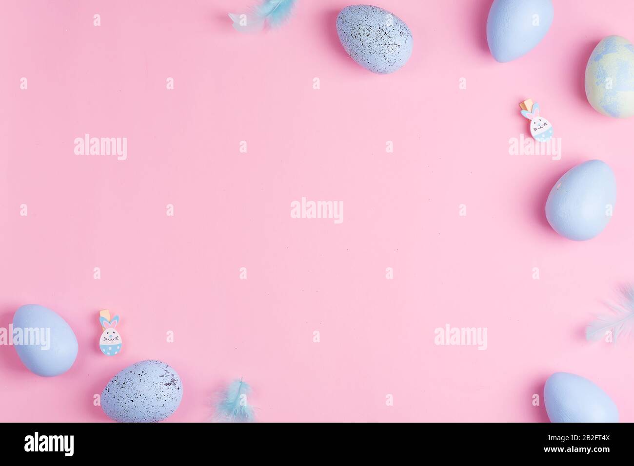 Easter pastel pink pattern hi-res stock photography and images - Alamy