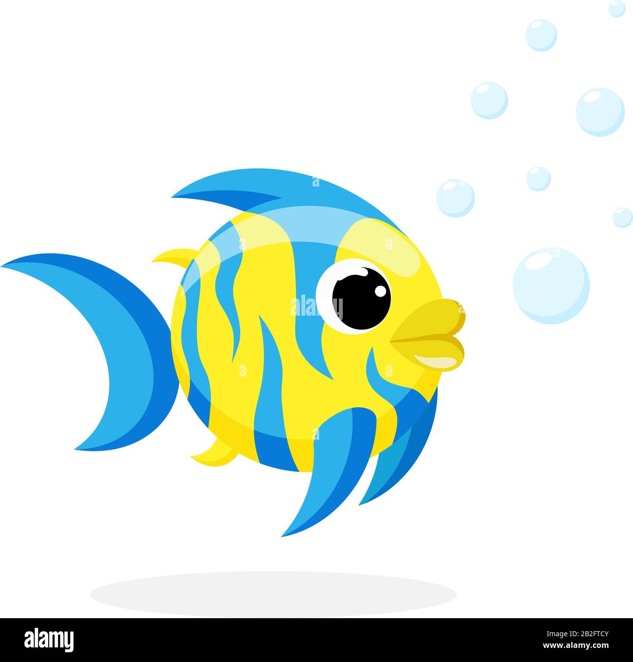 Cartoon Character Fish High Resolution Stock Photography and Images - Alamy