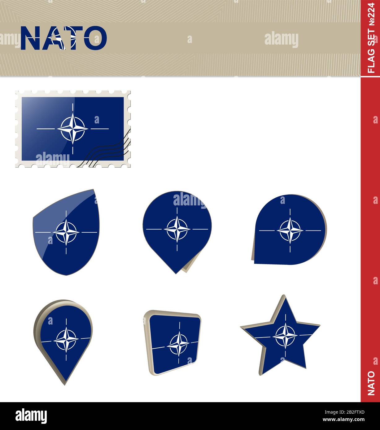 Nato map pin hi-res stock photography and images - Alamy