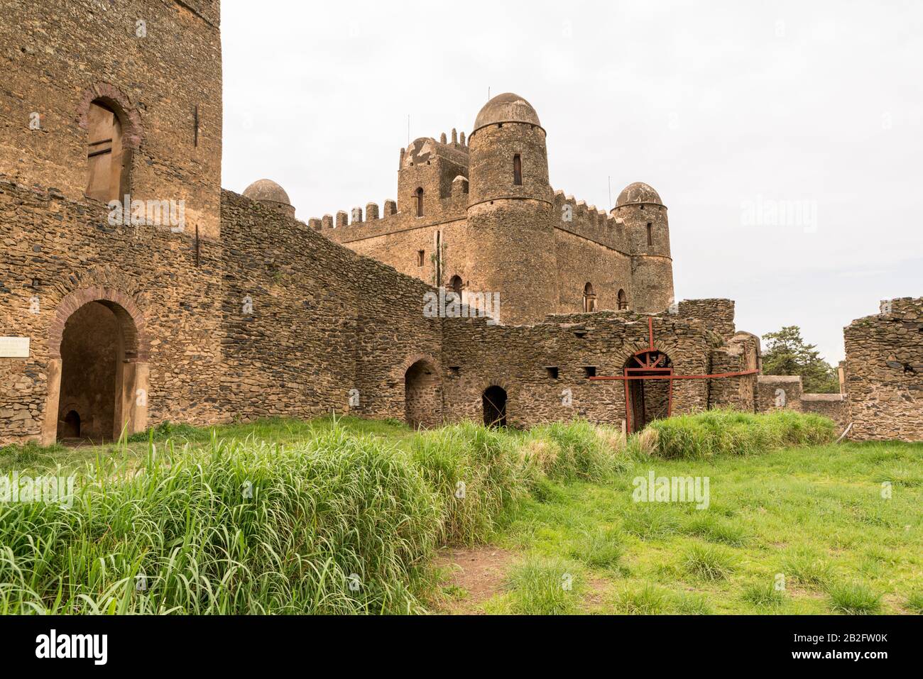 Fasiladas' Palace in the Royal Enclosure (Fasil Ghebbi) in Gonder ...