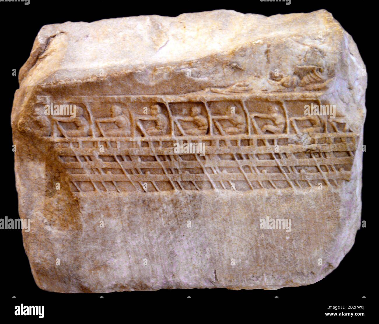 Greek trireme relief hi-res stock photography and images - Alamy